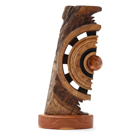Michael L. Jones | Myam III Wood Sculpture | MutualArt