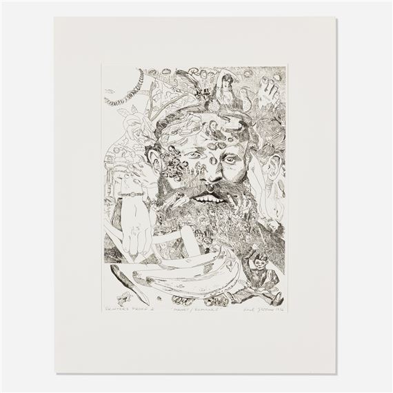 Red Grooms | Manet / Romance (1976) | MutualArt