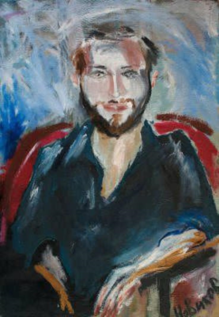 Timur Petrovich Novikov | Portrait of Konstantin Troitsky (1980s ...