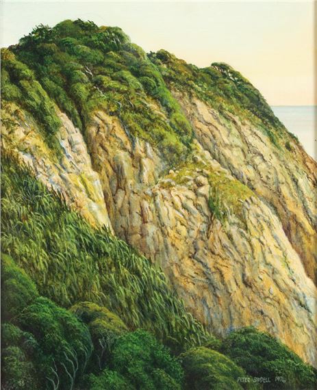 Peter Siddell | Cliff Face II (1974) | MutualArt