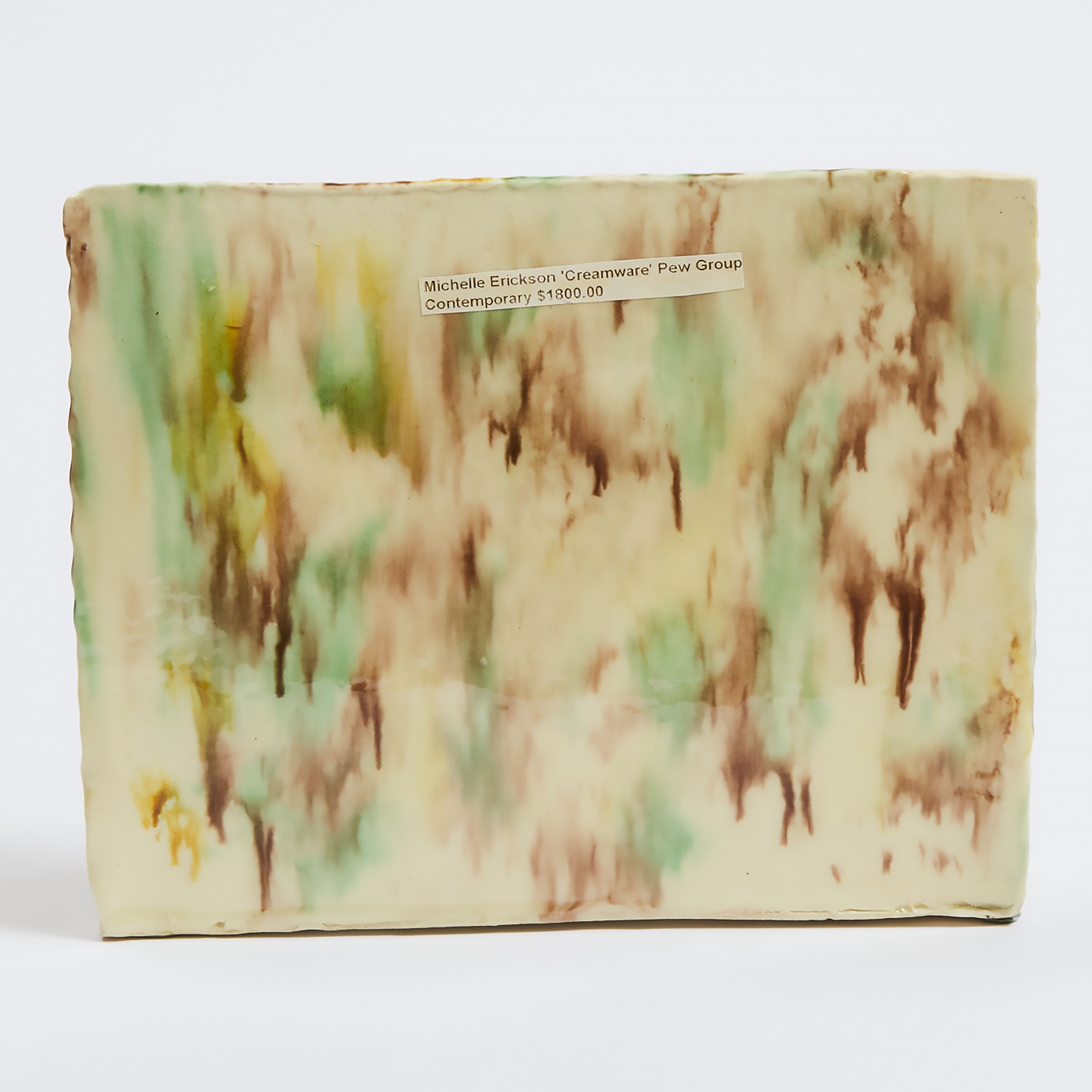 Michelle Erickson | Staffordshire-Style Creamware Pew Group (1994 ...