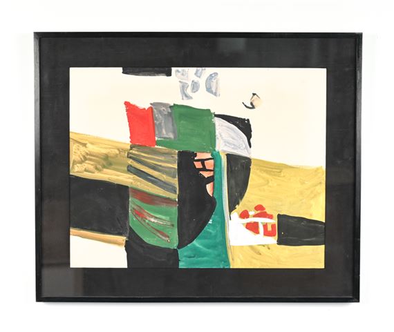 Karl Mann | NY (B 1930) ABSTRACT O/P C. 1950'S (Circa 1950) | MutualArt