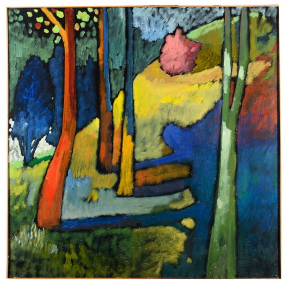 Russ Vogt | Daybreak through the Trees, 1991, (1991) | MutualArt