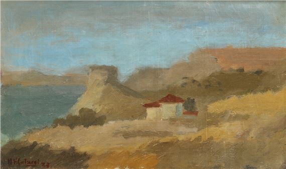 Henri H. Catargi | Peisaj din Balcic (1933) | MutualArt