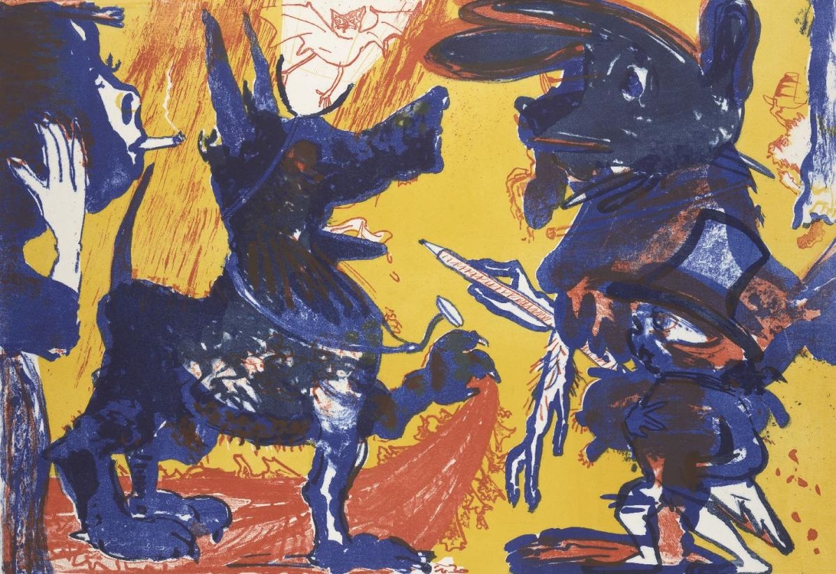 Paula Rego | Doctor Dog (1982) | MutualArt