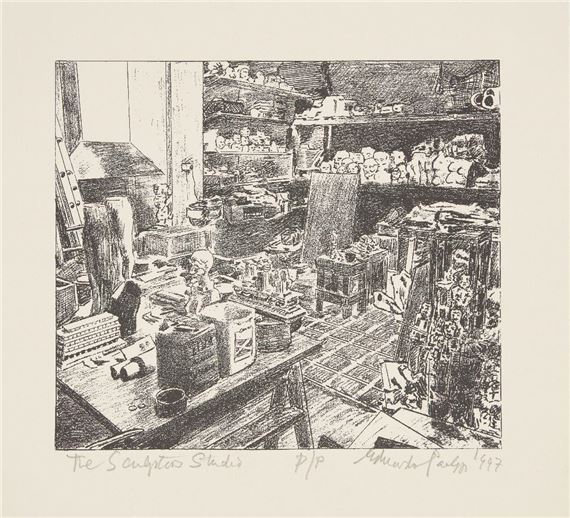 Eduardo Paolozzi | The Sculptor's Studio (2000) | MutualArt