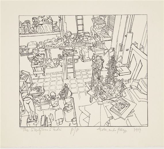 Eduardo Paolozzi | The Sculptor's Studio (2000) | MutualArt