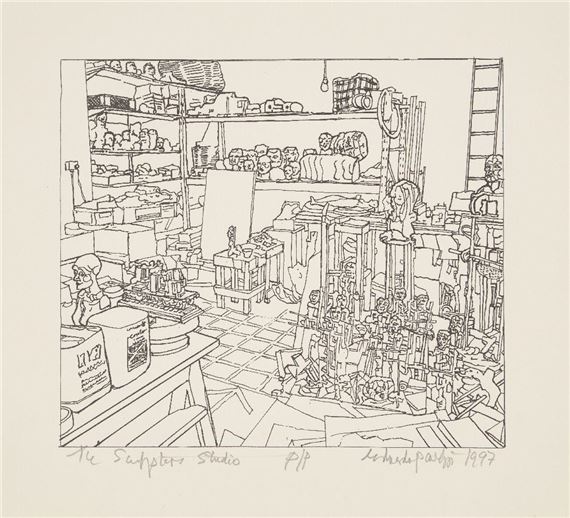 Eduardo Paolozzi | The Sculptor's Studio (2000) | MutualArt