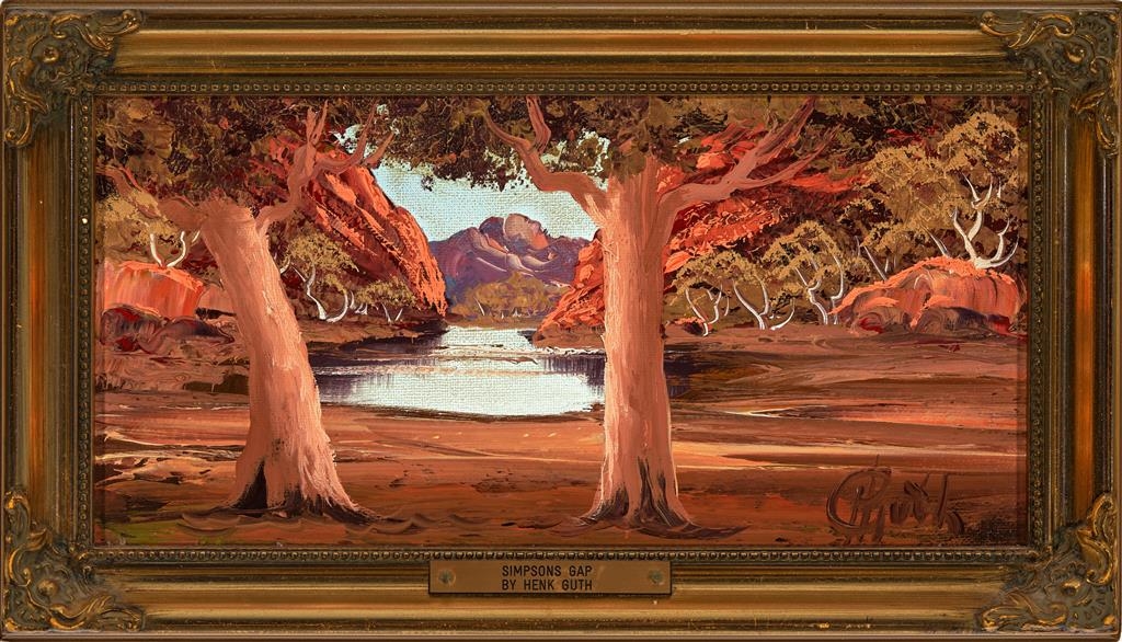 Henk Guth | Simpson's Gap (1998) | MutualArt