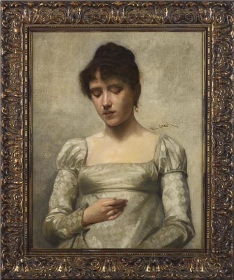 Emil Czech | Woman portrait | MutualArt