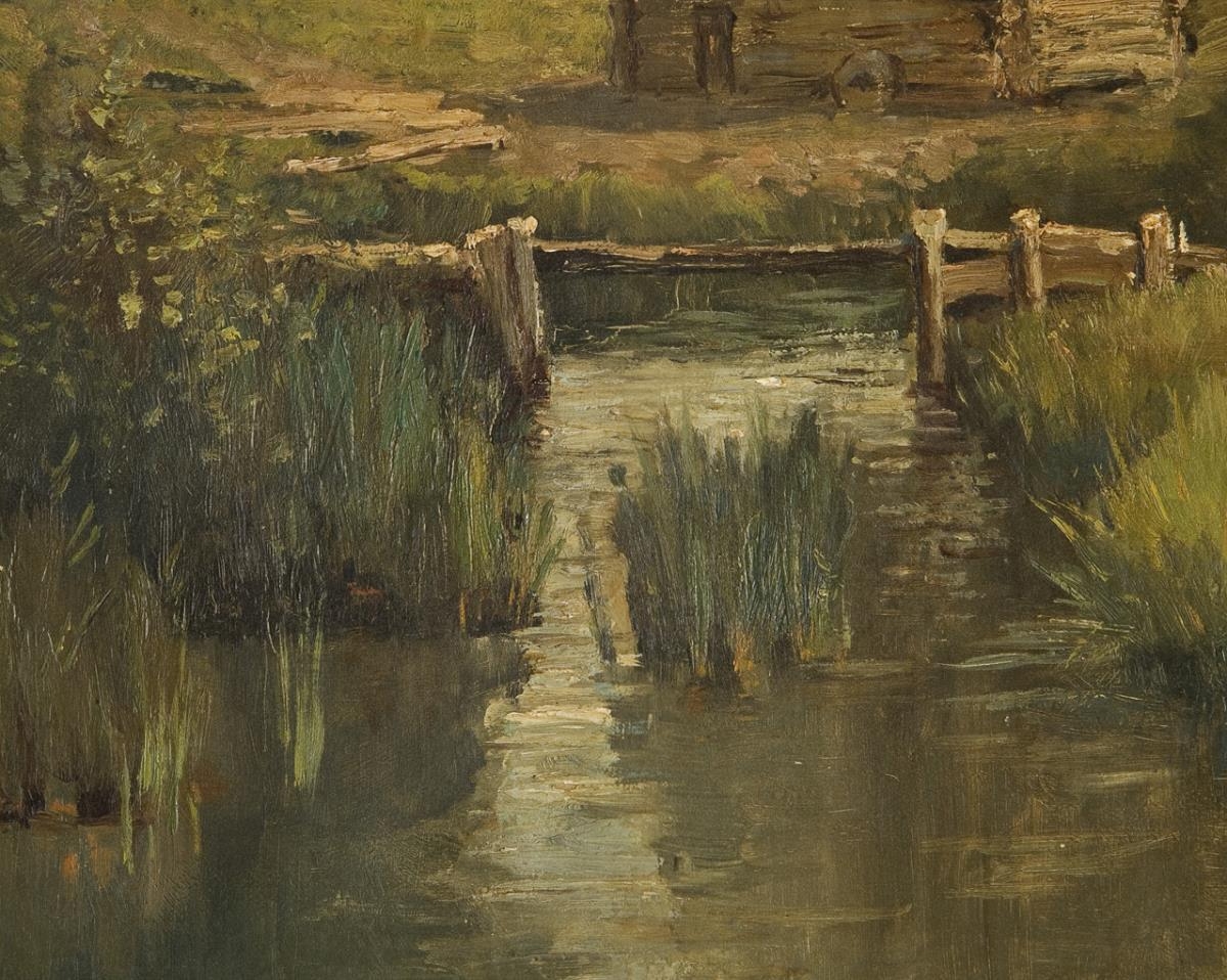 Iwan Trusz | Pond Landscape | MutualArt
