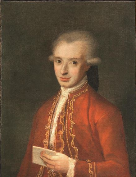 Alessandro Longhi | PORTRAIT OF A YOUNG NOBLEMAN WITH A RED DRESS ...