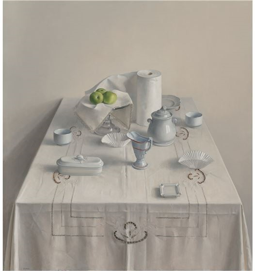 Raymond Han | Still Life with Apples (1981) | MutualArt