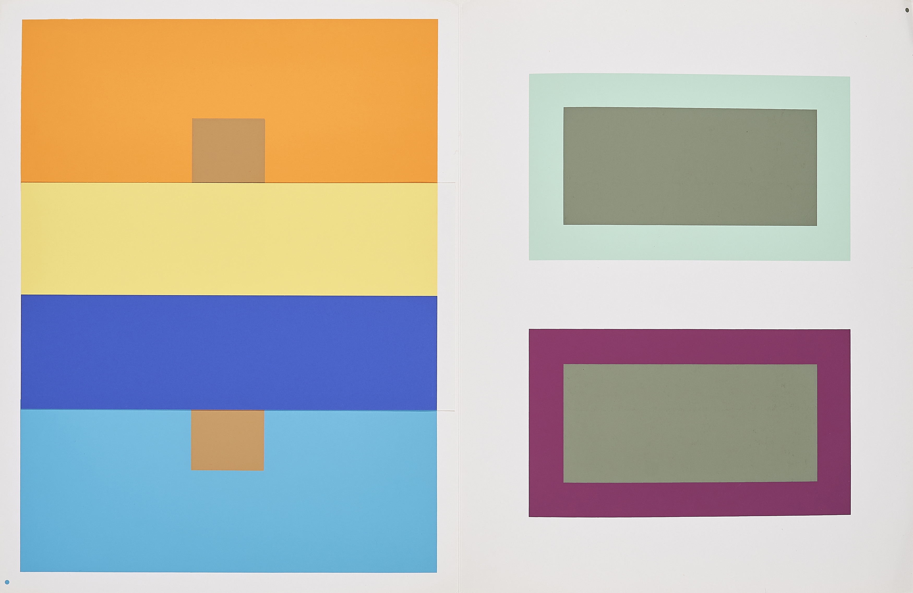 Josef Albers | Interaction of Color (Die Wechselbeziehung der Farbe ...