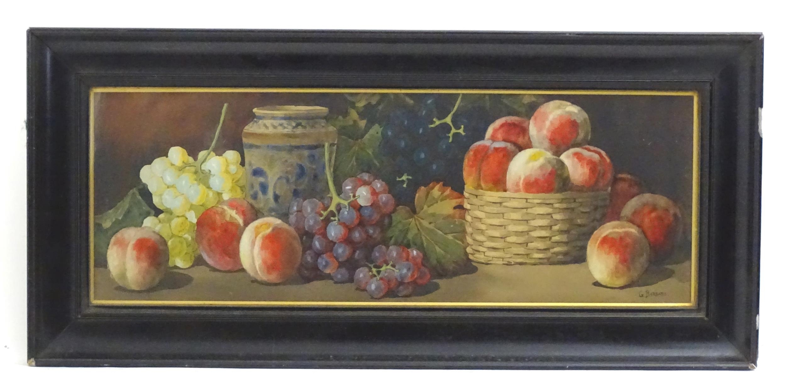 Giovanni Barbaro | A still life study with fruit | MutualArt