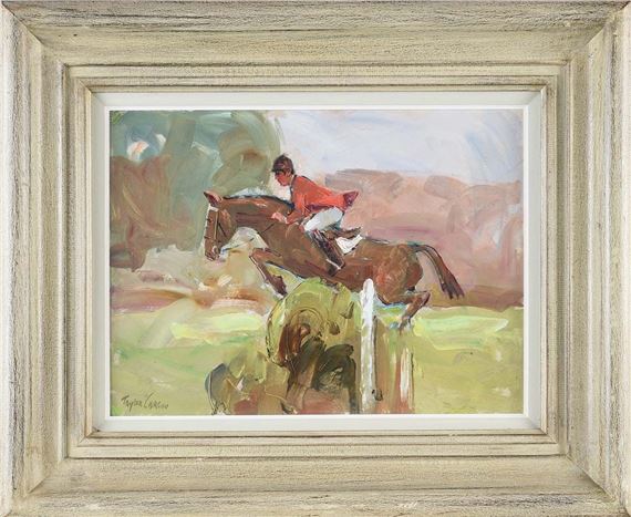 Robert Taylor Carson | THE FIRST HURDLE | MutualArt