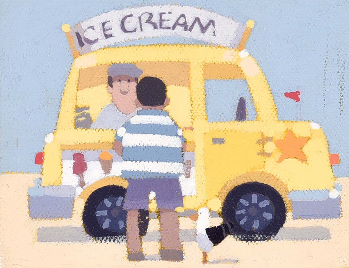 Sasha Harding | THE ICE CREAM VAN | MutualArt