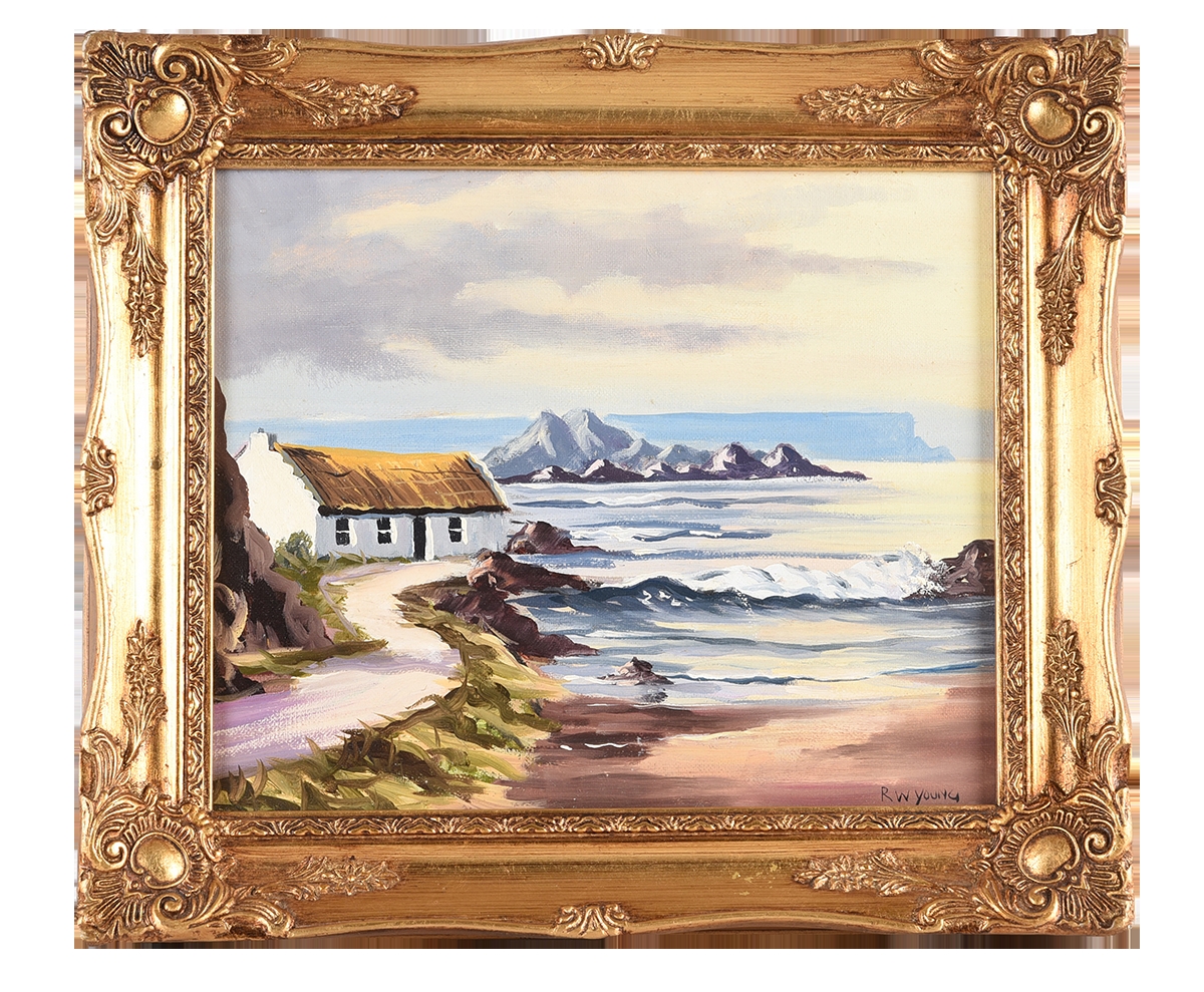 R. W. Young | IRISH COASTAL COTTAGE | MutualArt