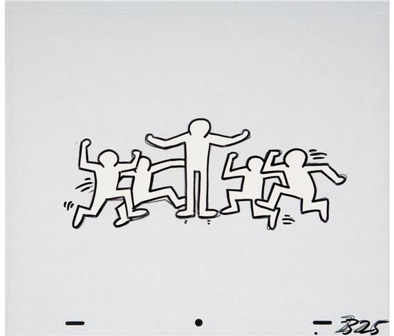 Keith Haring | Sesame Street Break-Dancers | MutualArt