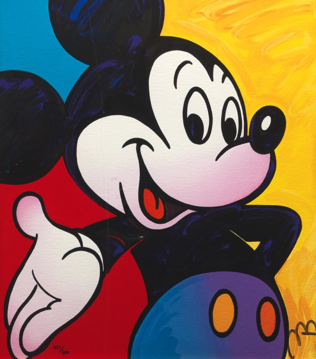 Peter Max | Mickey Mouse (1995) | MutualArt