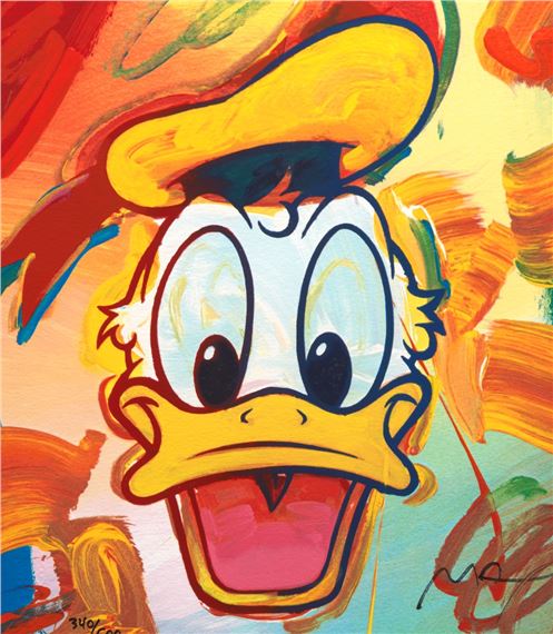 Peter Max | Donald Duck (1994) | MutualArt