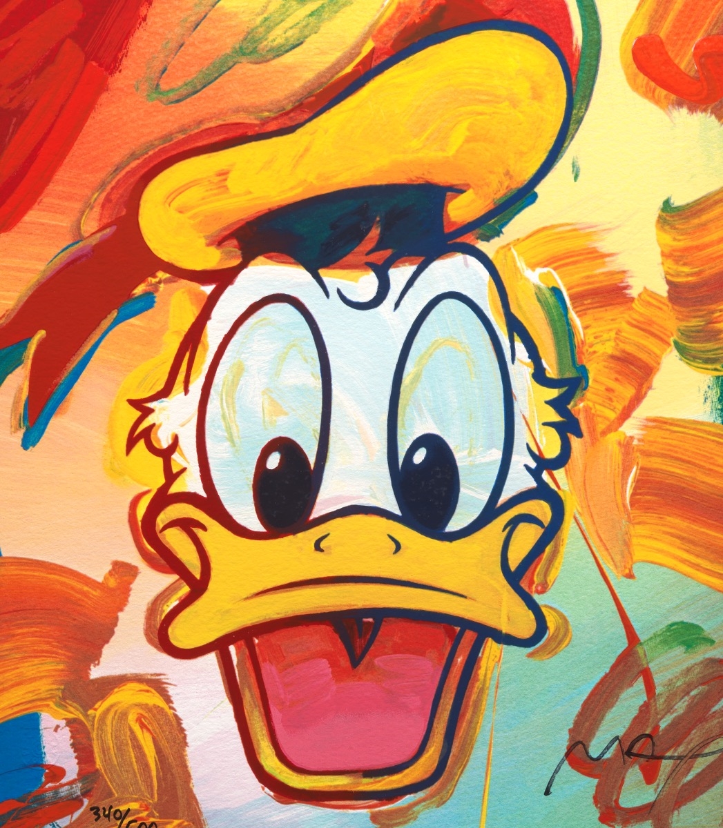 Peter Max | Donald Duck (1994) | MutualArt