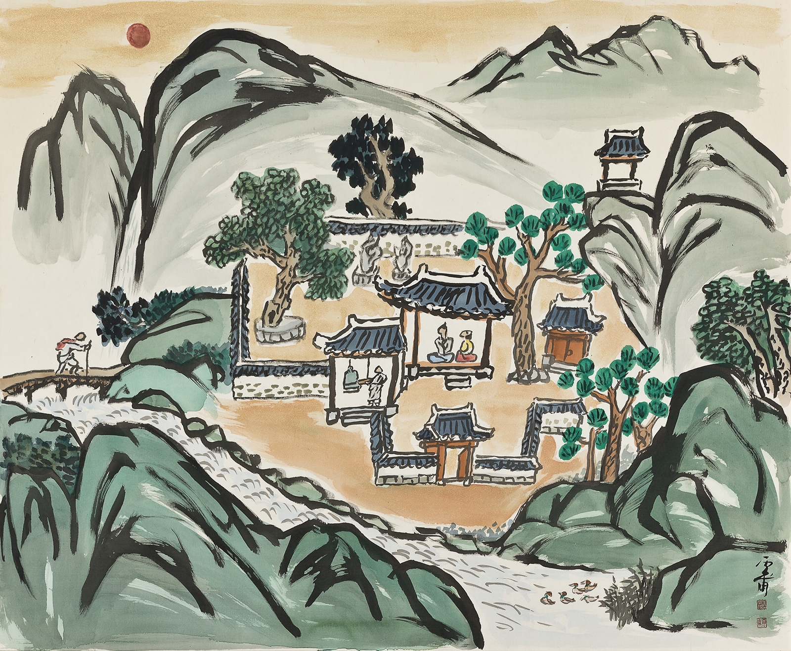 Kim Ki Chang | Landscape | MutualArt