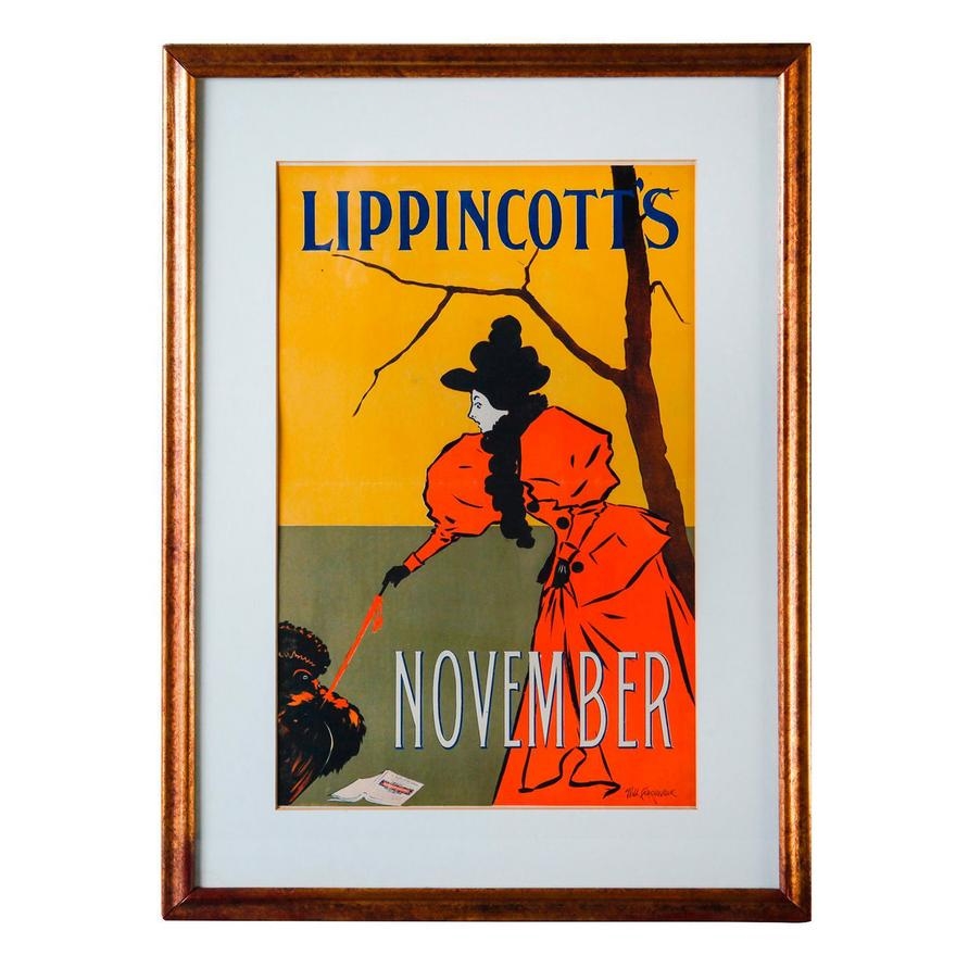 William Carqueville | LIPPINCOTT'S MAGAZINE POSTER (1895) | MutualArt