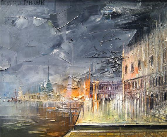Régis de Bouvier de Cachard | Homage a Guardi (1966) | MutualArt