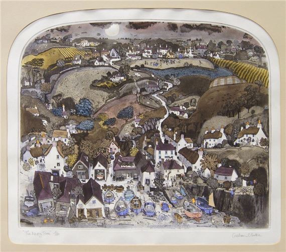 Graham Clarke | The Nasty Tern and Turnip Court | MutualArt