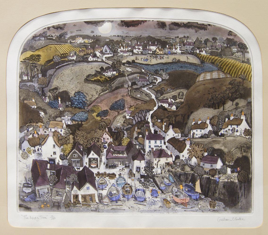 Graham Clarke | The Nasty Tern and Turnip Court | MutualArt