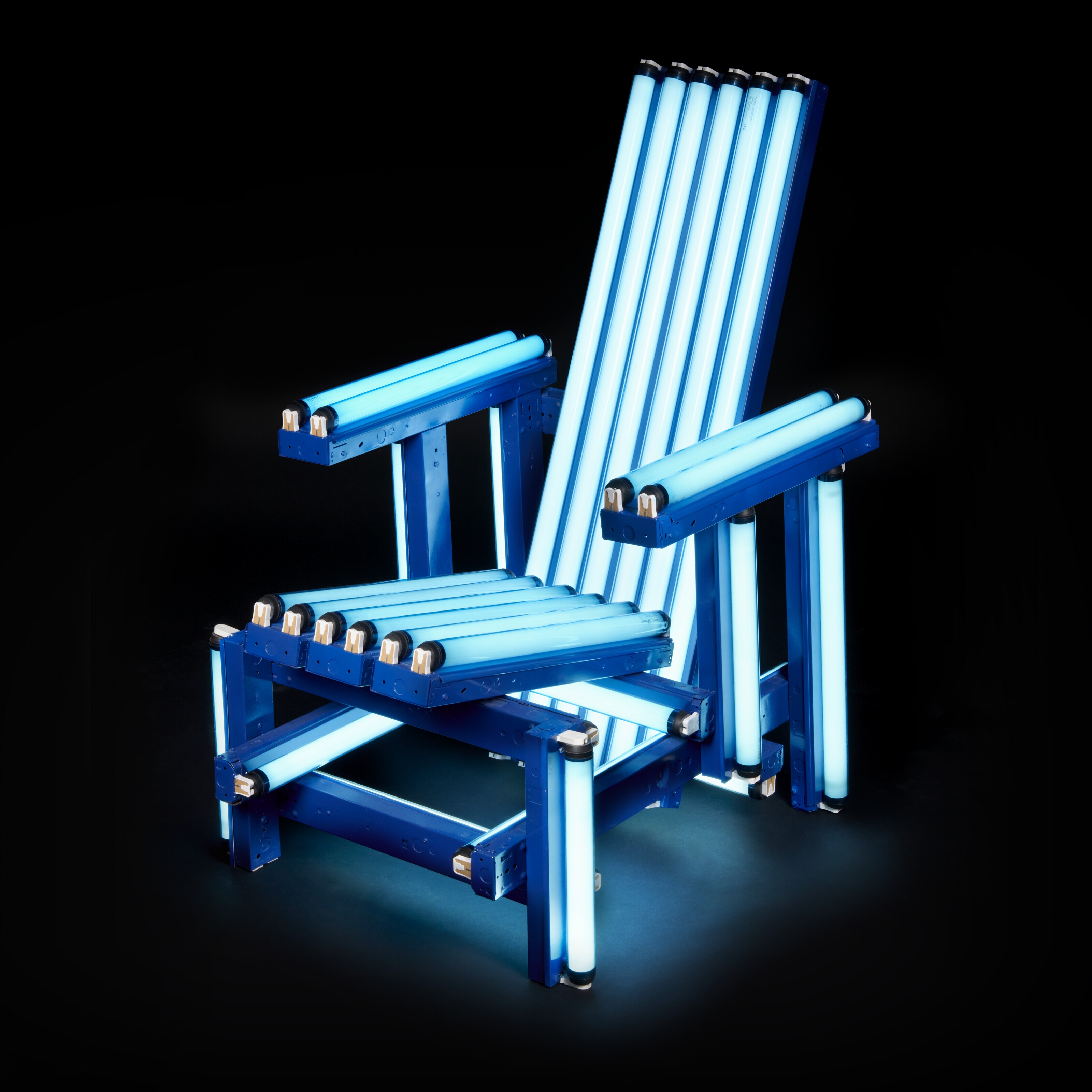Iván Navarro | Blue Electric Chair (2004) | MutualArt