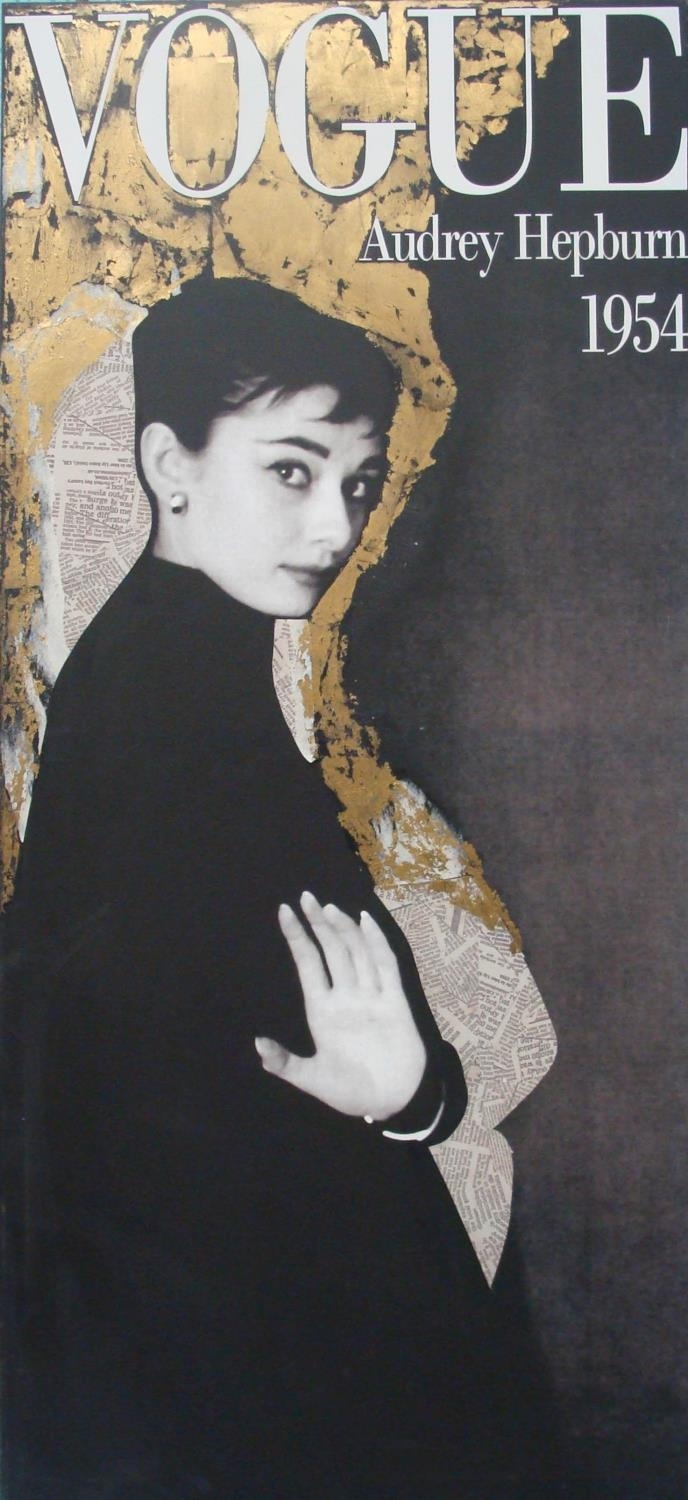 Vintage Vogue Audrey Hepburn