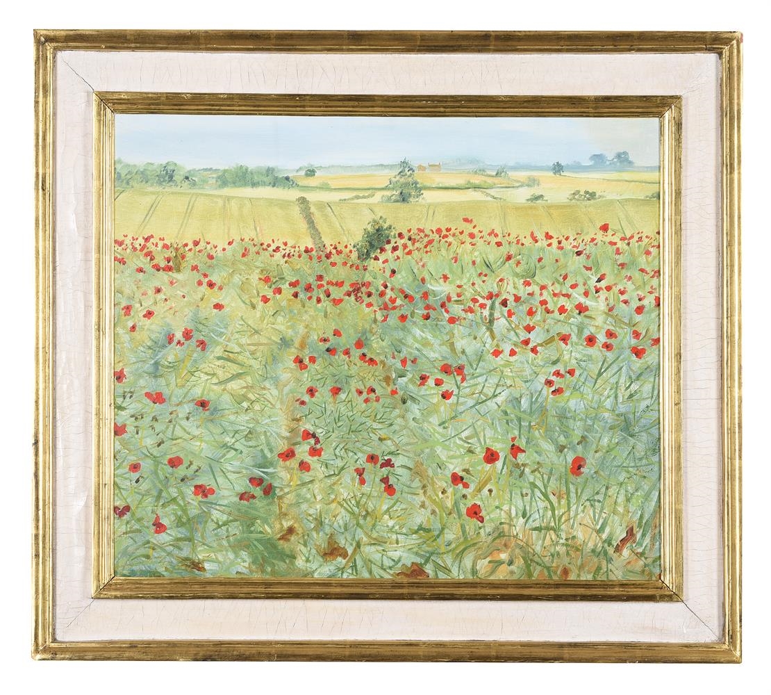 British School, 20th Century | The Poppy field | MutualArt