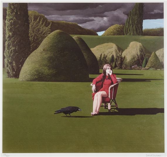 David Inshaw | The Raven | MutualArt