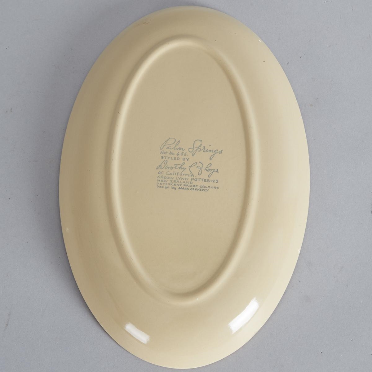 Dorothy Thorpe | A Set of Crown Lynn ‘Palm Springs’ Pottery Designed by ...