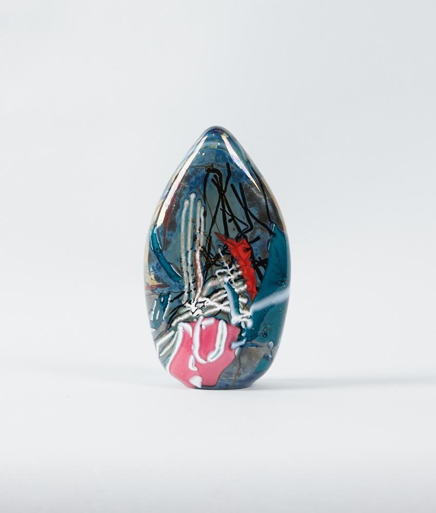 Keith Grinter | A Keith Grinter Hand-Painted Paperweight | MutualArt