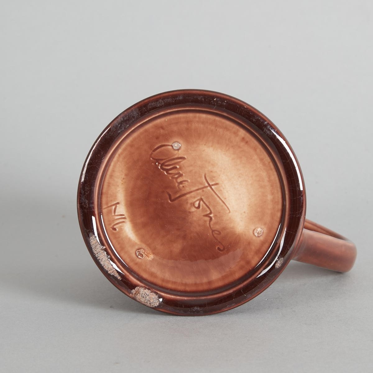 Olive Jones | A Rare Olive Jones Tankard | MutualArt