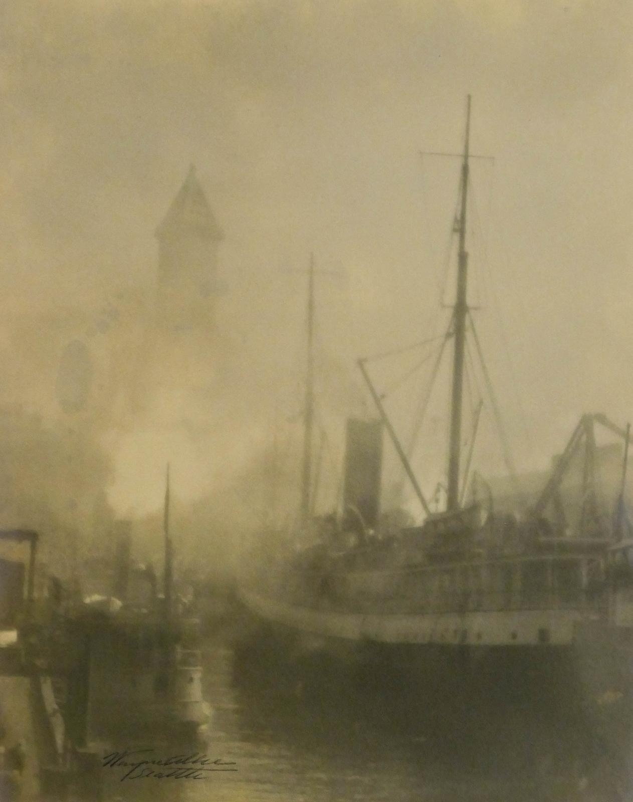 Wayne Albee | Seattle Harbor (1918) | MutualArt