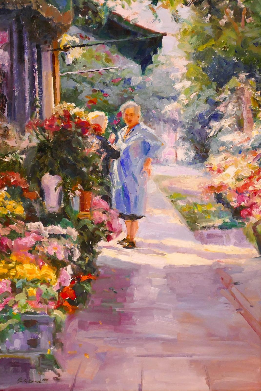 Howard Friedland | Alicia's Flower Shop | MutualArt