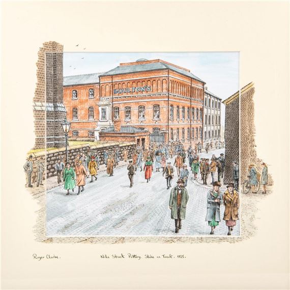 Roger Clarke | NILE STREET (1925) | MutualArt