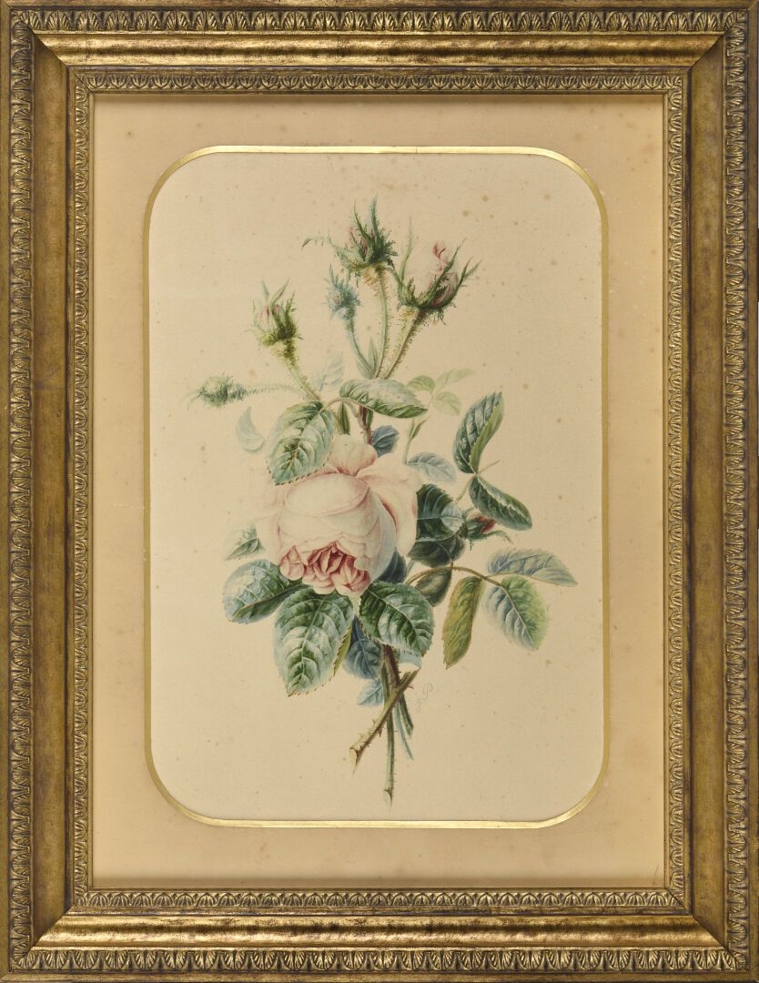 French School, 19th Century | Rose bouquet | MutualArt