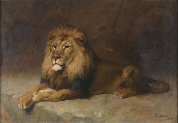 Gustave Surand | The lion | MutualArt