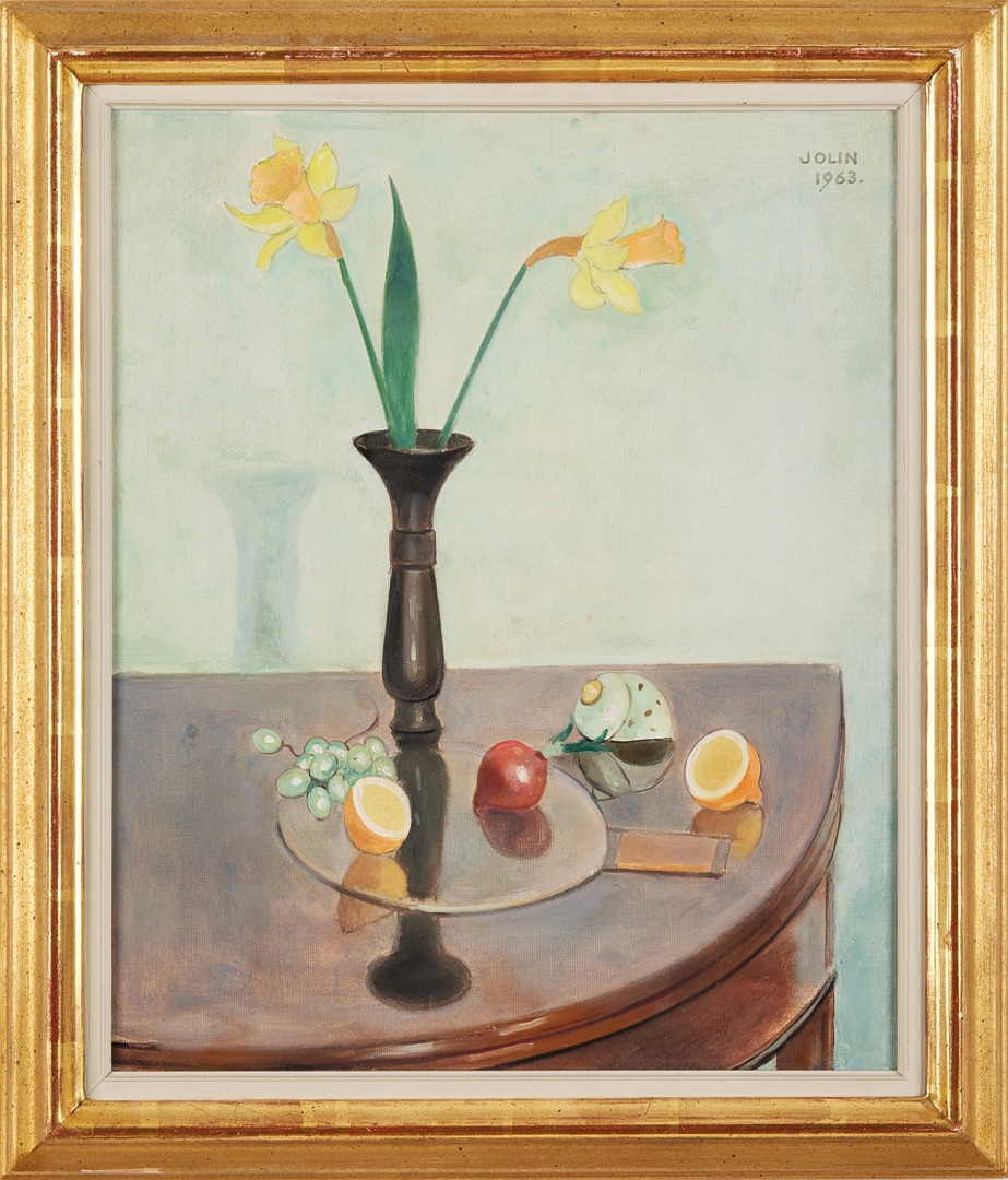 Einar Jolin | Stilleben med påskliljor (1963) | MutualArt