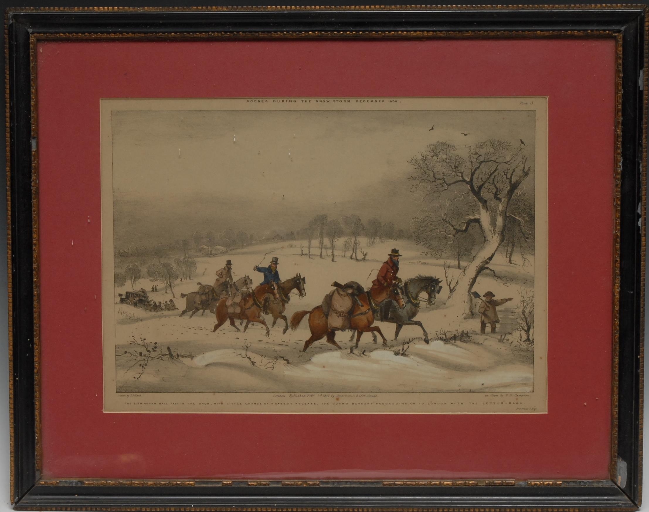 George B. Campion | Scenes During the Snow Storm (1836) | MutualArt