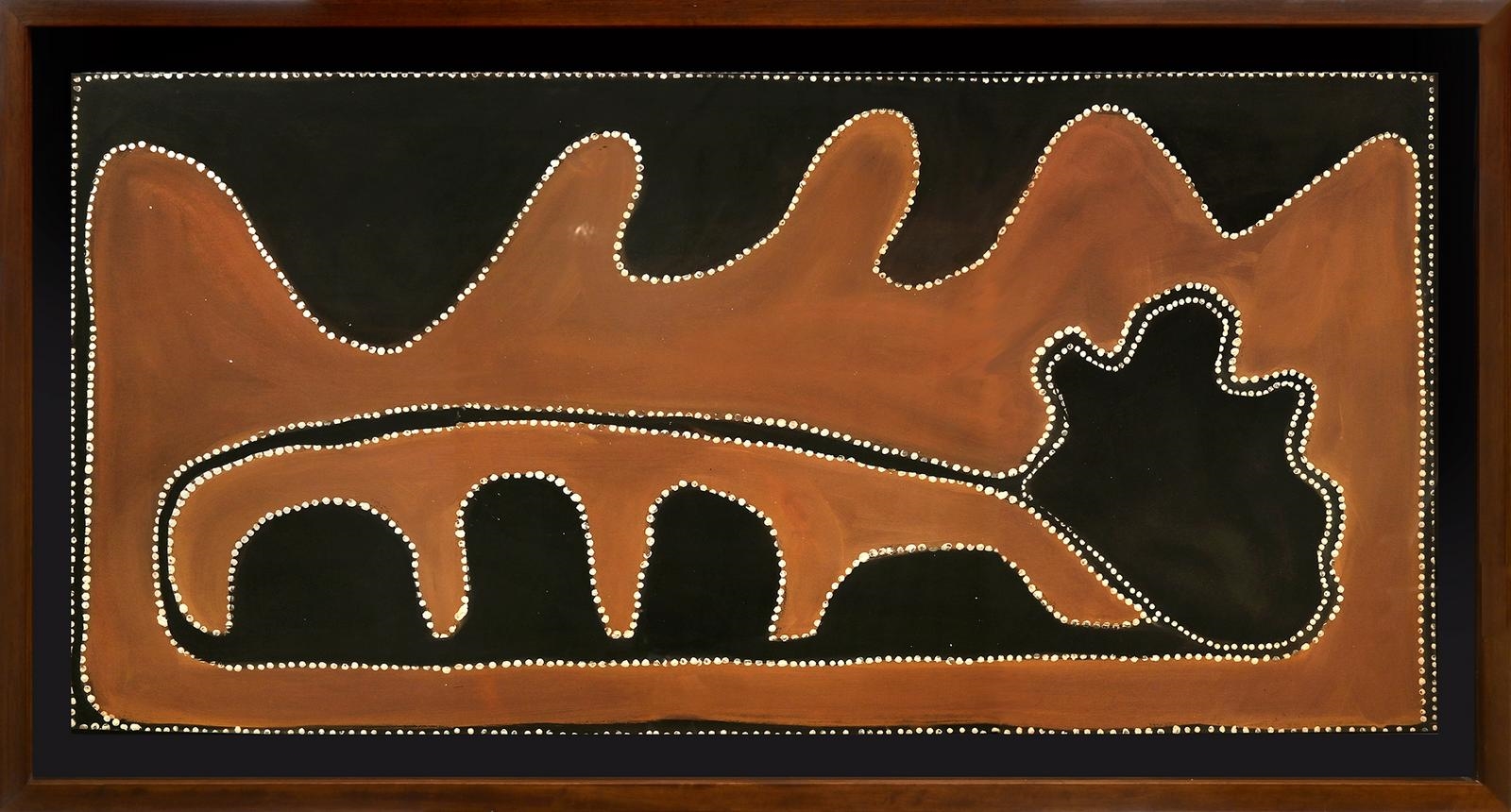 Rover Thomas | Warmun - Map of Turkey Creek Community (Circa 1983 ...