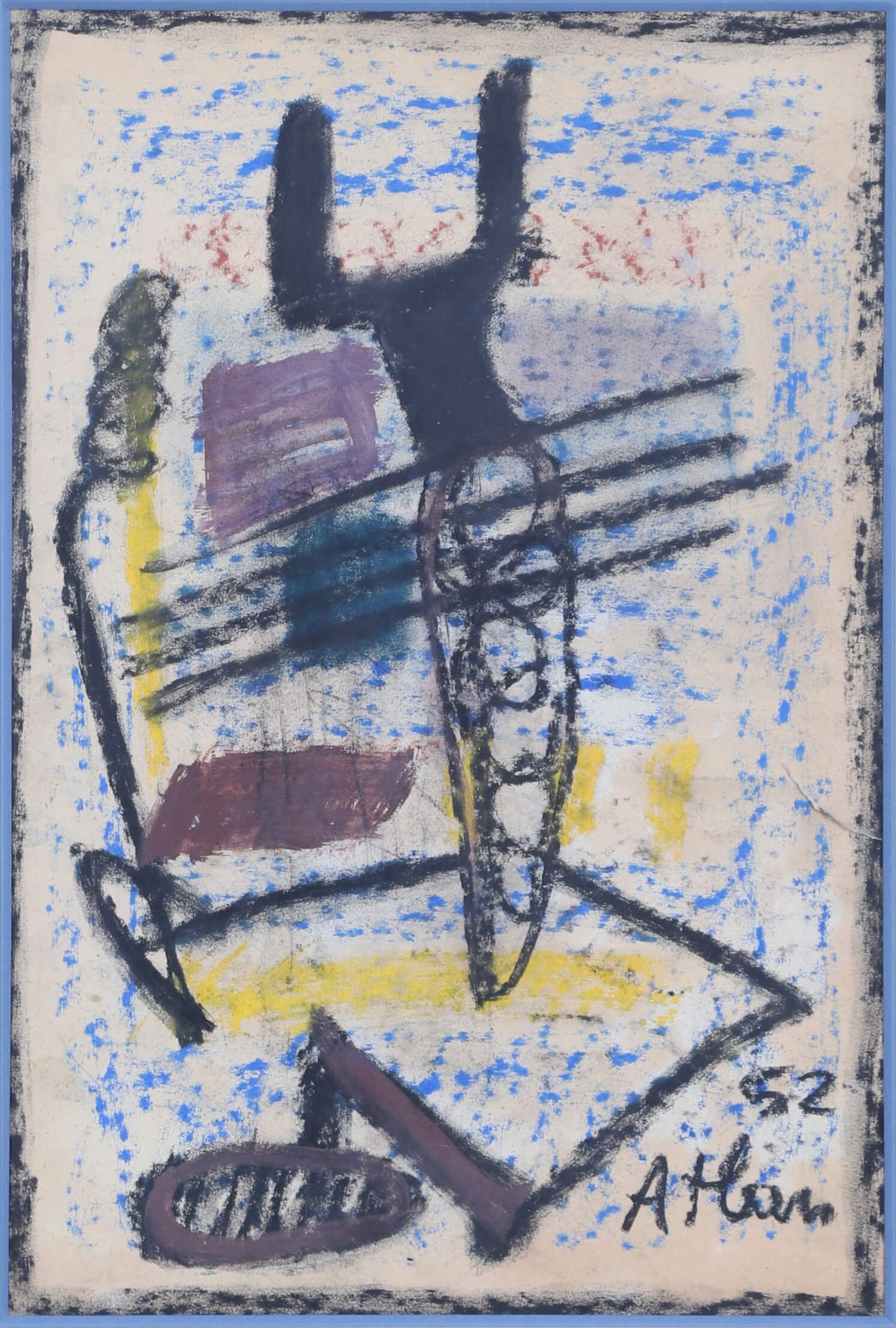 Jean-Michel Atlan | UNTITLED (1953) | MutualArt