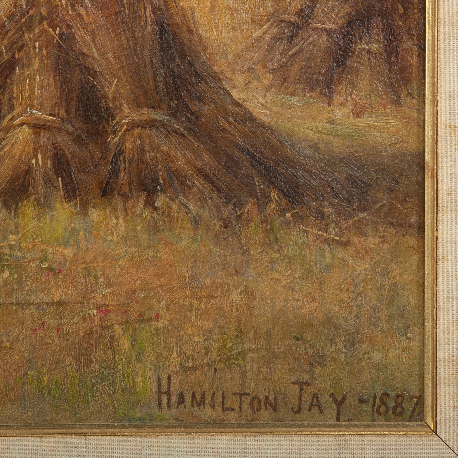 Hamilton Jay | The Wheat Harvesters (1887) | MutualArt