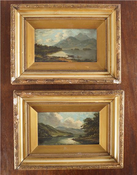 W. Wilson | Pair of landscape paintings | MutualArt