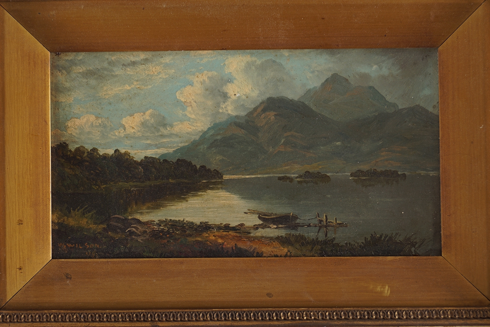 W. Wilson | Pair of landscape paintings | MutualArt